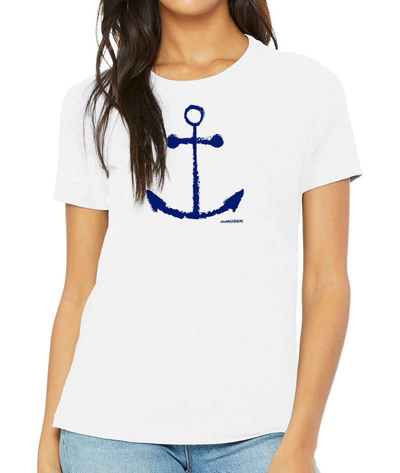 Relaxed Crewneck Anchor – Marushka
